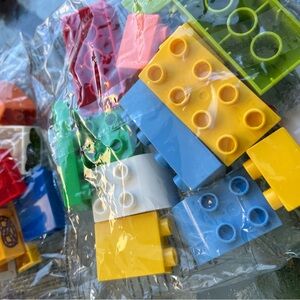 Lego | Toys | 2 Pack Of Lego Duplo Blocks Set With Police Figure | Poshmark